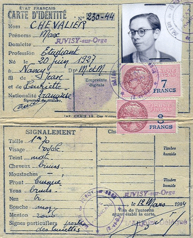 Chevalier max Nancy - Archiveenligne.fr