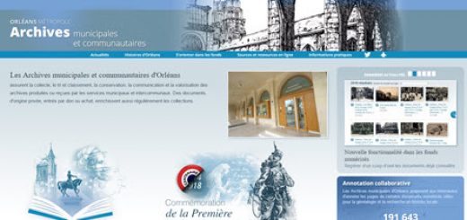 Archives 45, Les archives du Loiret en ligne.