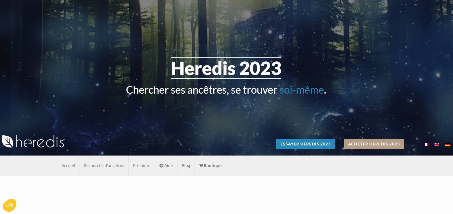 Heredis 2023, nouvelle version du logiciel de généalogie - Archiveenligne.fr