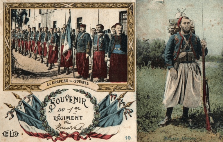 Le 1er Régiment de Zouaves - Archiveenligne.fr